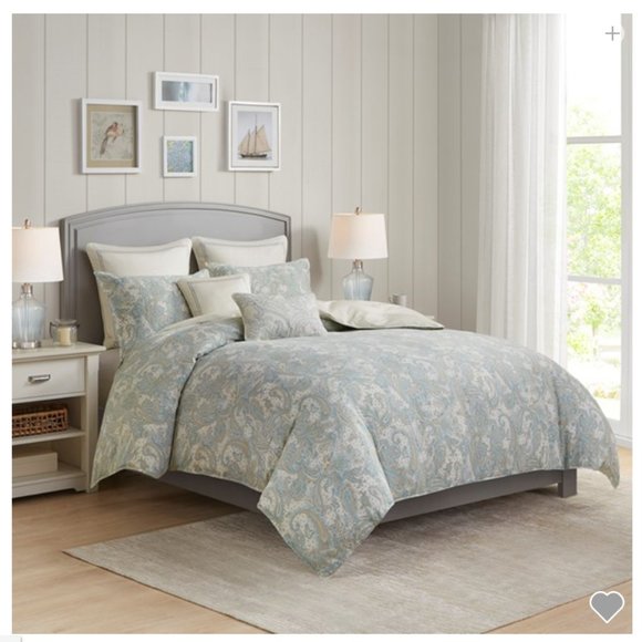 Harbor House | Bedding | King Duvet Cover Shams Set Blue Multi Harbor ...